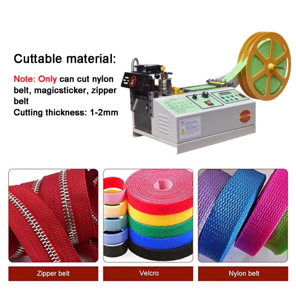 Top-Notch Grosgrain Ribbon Cutting Machine 110 pcs/min