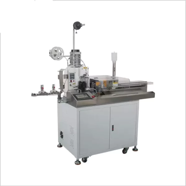 Automatic Ribbon Cable Cut Strip Crimp Tinning Machine