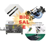 IDC Ribbon Cable Precision Pneumatic Terminal Machine