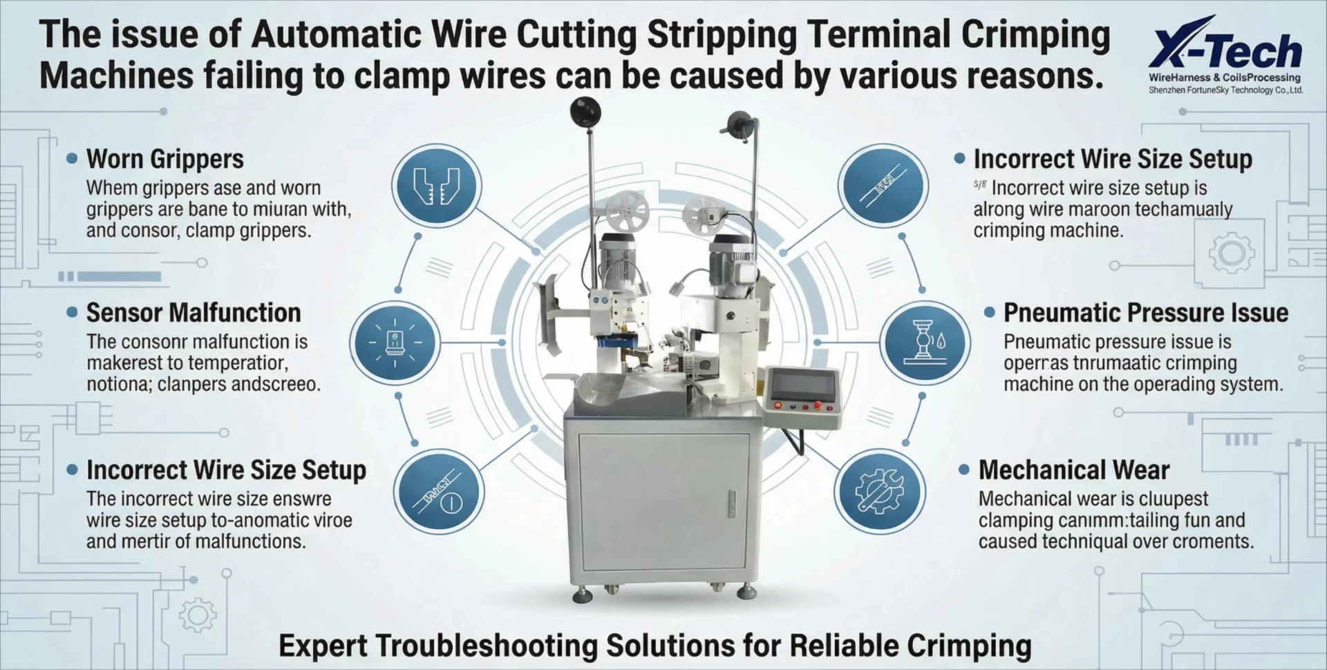 Automatic Terminal Crimping Machine Won't Clamp? Fix It Fast